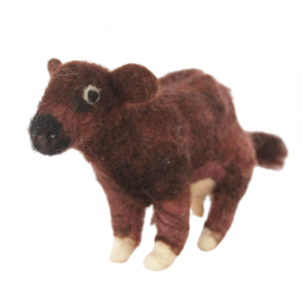 Vaca de Fieltro | Artesanías Sur de Chile Tradicional